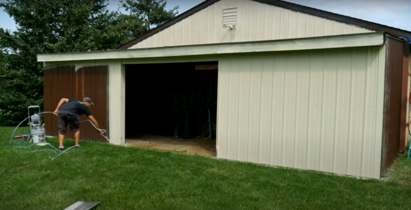 How to Paint a Metal Shed? - GardenProfy