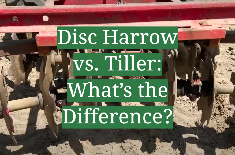 Disc Harrow vs. Tiller: What’s the Difference? - GardenProfy
